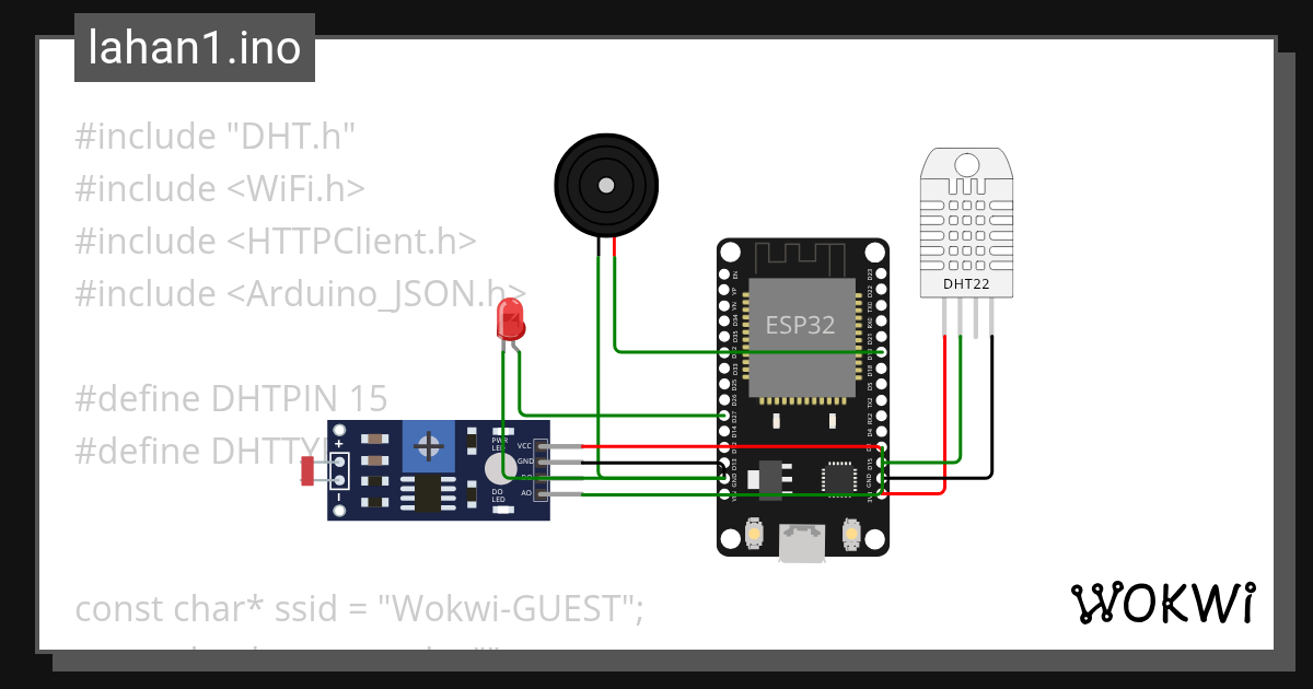 Tugas - Wokwi ESP32, STM32, Arduino Simulator