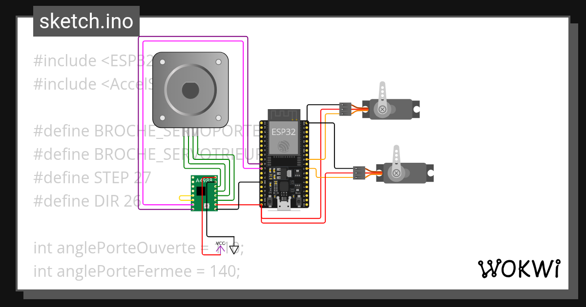 Projet final ETS - Wokwi ESP32, STM32, Arduino Simulator