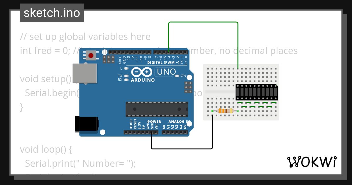 Uno Template Copy - Wokwi ESP32, STM32, Arduino Simulator