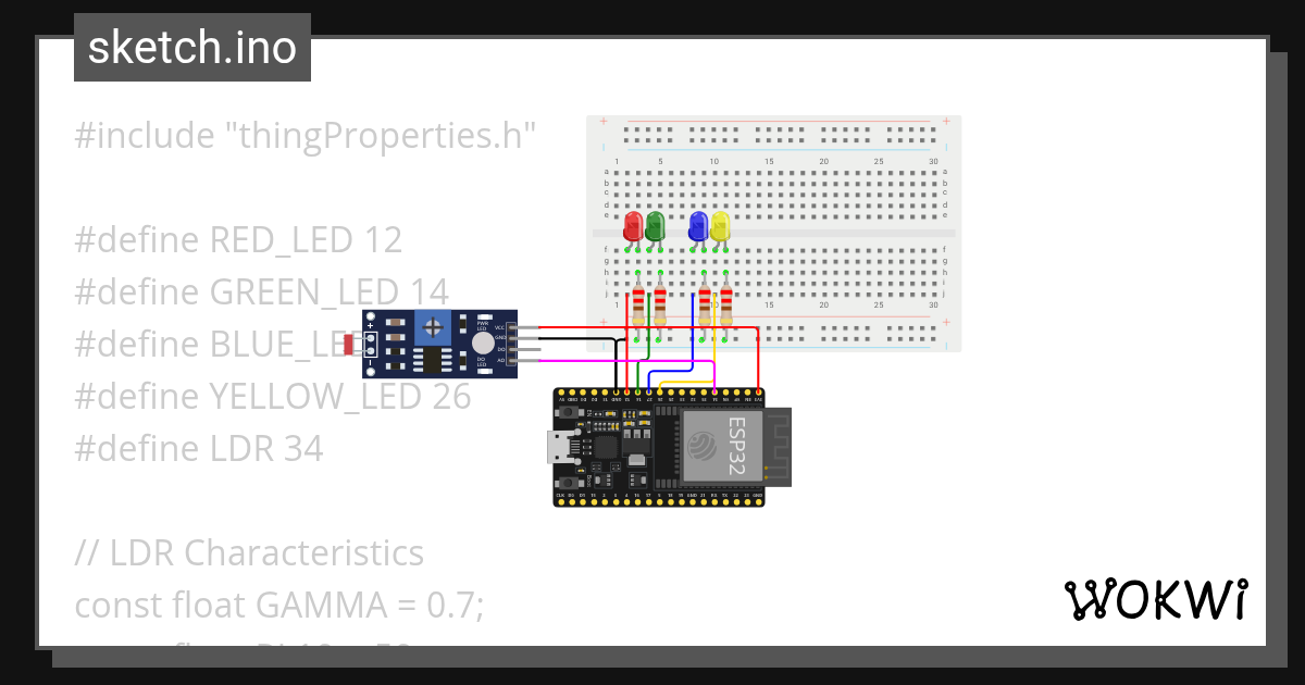 Lab6 - Wokwi ESP32, STM32, Arduino Simulator