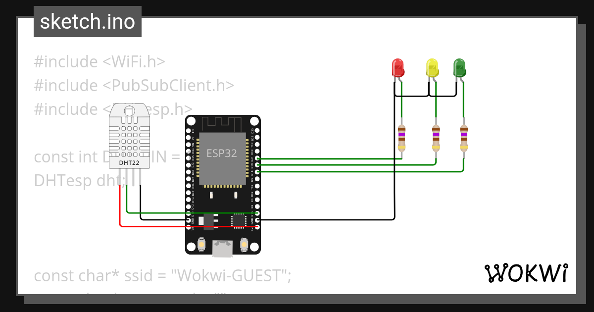 GS IOT - Wokwi ESP32, STM32, Arduino Simulator