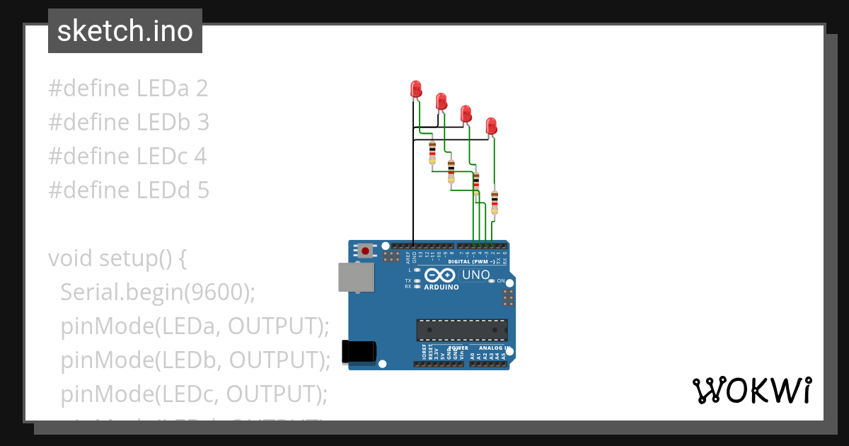 Lab 3 - Wokwi ESP32, STM32, Arduino Simulator