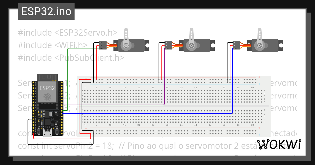 Farmácia Eficiente - GS - Wokwi ESP32, STM32, Arduino Simulator