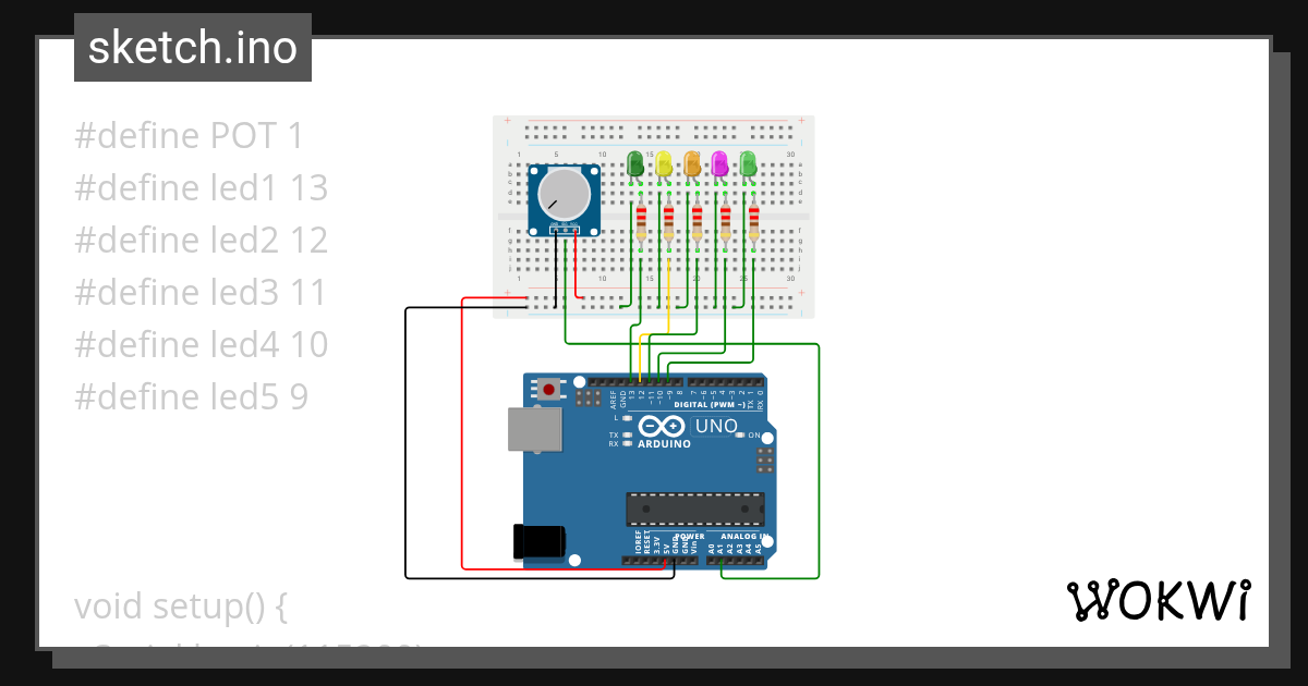 Analog Wokwi Esp32 Stm32 Arduino Simulator