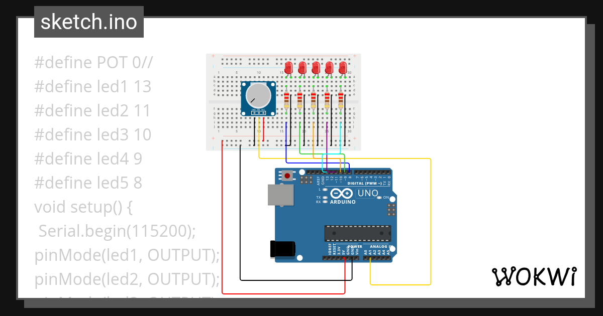 Rปรับค่าได้ Wokwi Esp32 Stm32 Arduino Simulator 