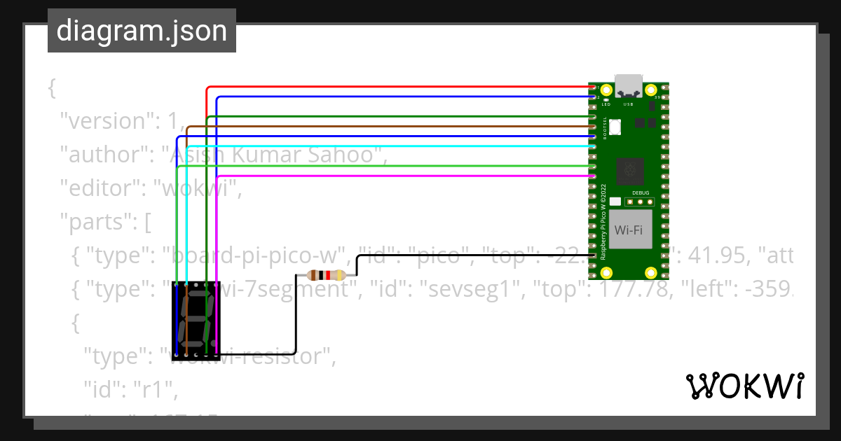 7-segment display - Wokwi ESP32, STM32, Arduino Simulator 7-segment display - Wokwi ESP32, STM32, Arduino Simulator