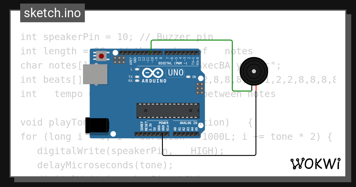 Música Copy Wokwi Esp32 Stm32 Arduino Simulator