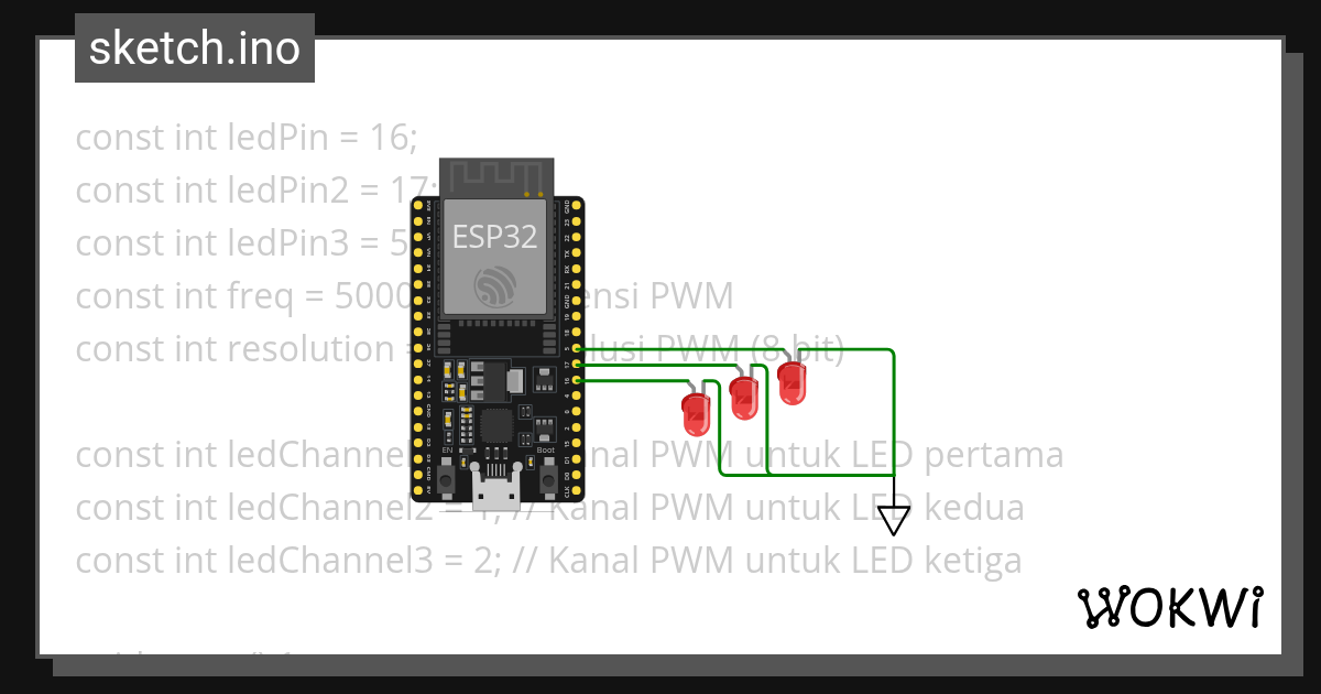 P11 L3 Wokwi Esp32 Stm32 Arduino Simulator 