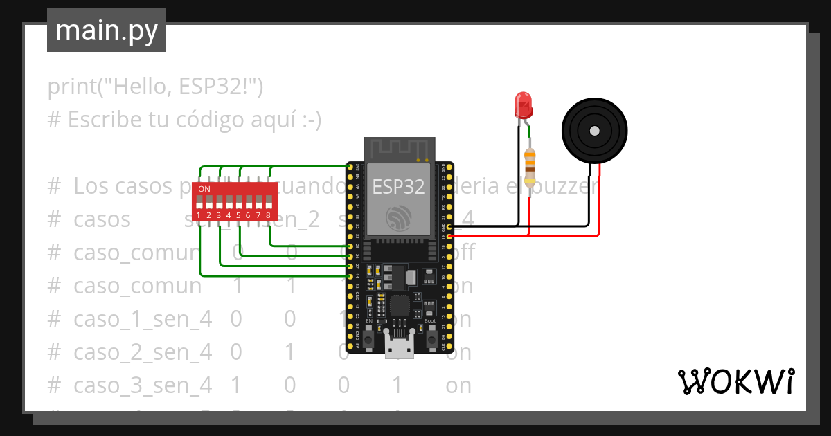 sensores - Wokwi ESP32, STM32, Arduino Simulator