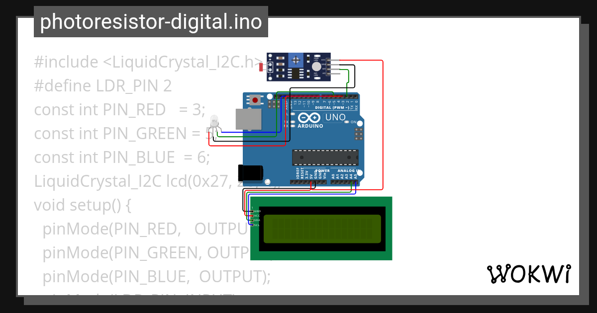 photoresistor-digital.ino Copy - Wokwi ESP32, STM32, Arduino Simulator