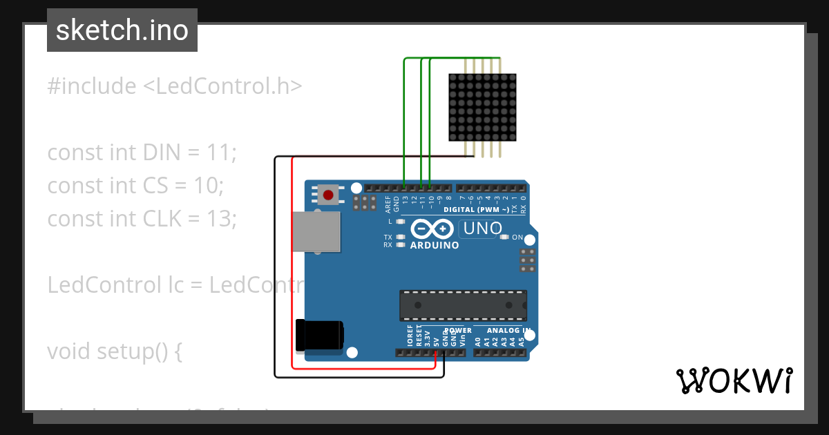 Matriz Copy - Wokwi ESP32, STM32, Arduino Simulator