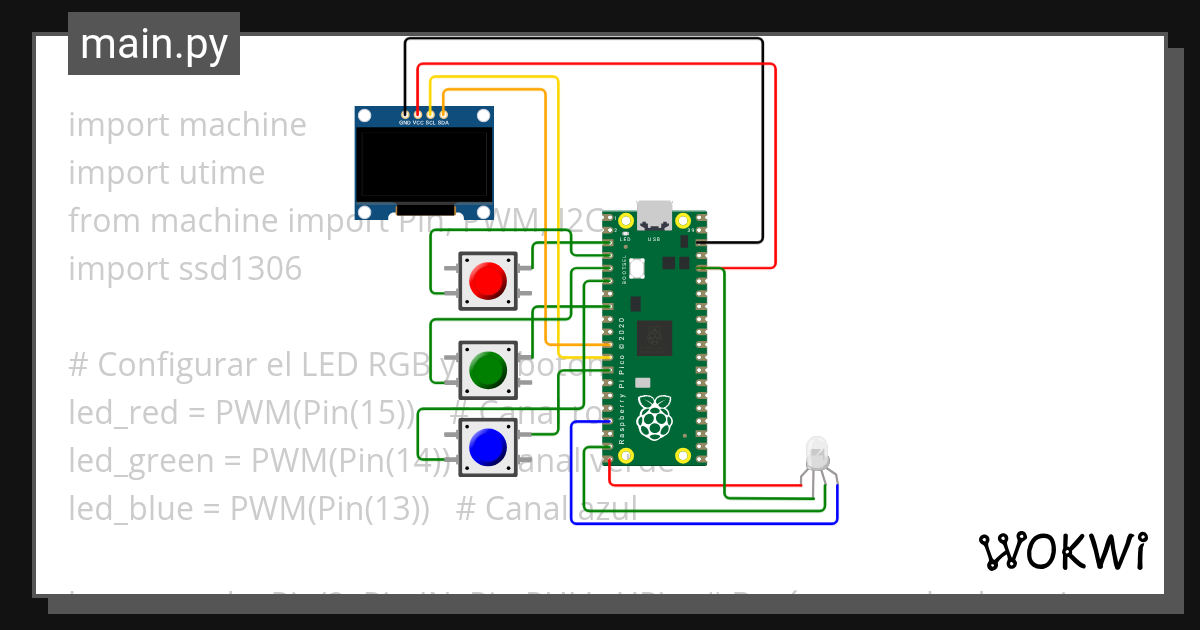 Ejercicio 20 Wokwi Esp32 Stm32 Arduino Simulator 9472