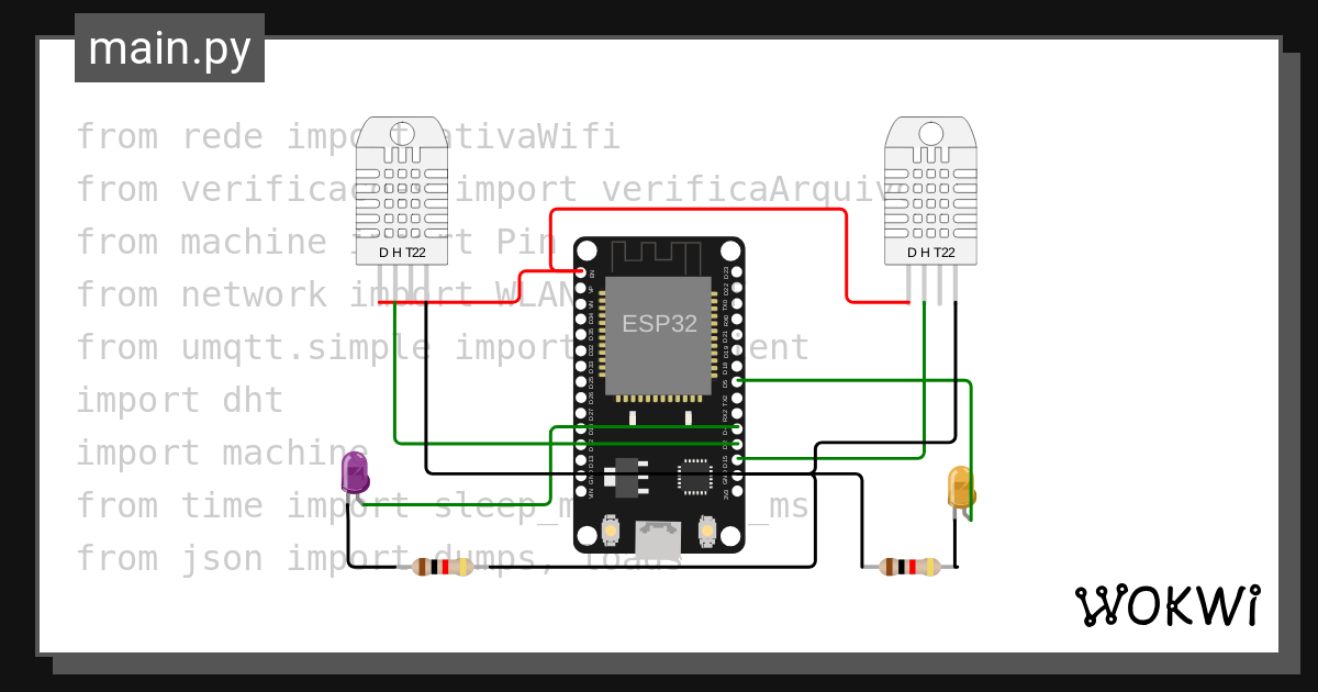 Exame 2 Wokwi Esp32 Stm32 Arduino Simulator