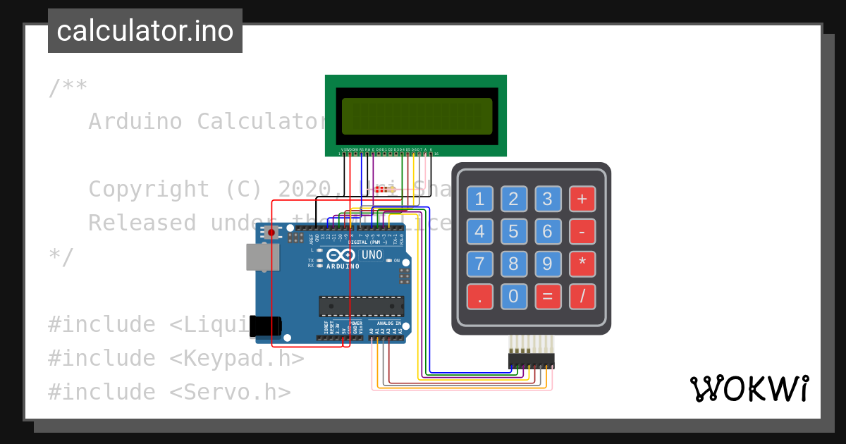 Kalkulator Qwertyuiop Wokwi Esp32 Stm32 Arduino Simulator 4804