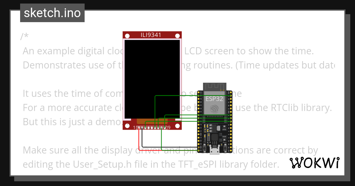 Testlcd Wokwi Esp32 Stm32 Arduino Simulator 4907