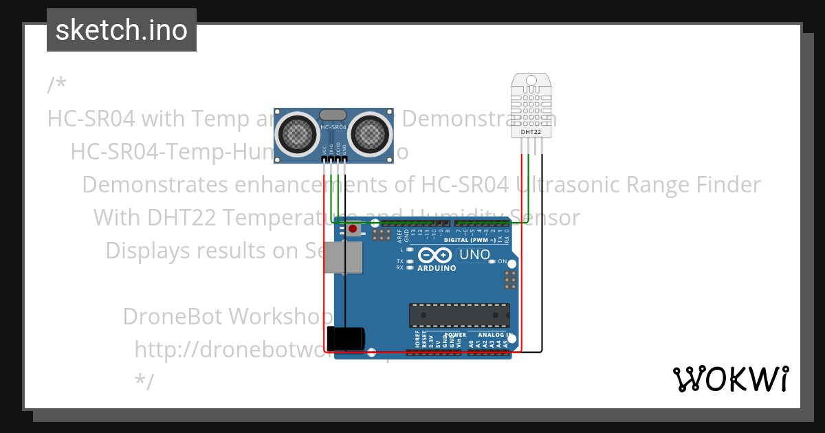 Ultrasonic 2 Wokwi Esp32 Stm32 Arduino Simulator 1117