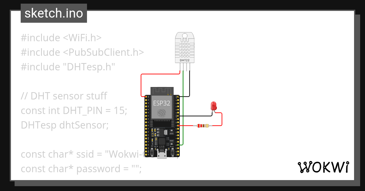 WiFi time let's goooo - Wokwi ESP32, STM32, Arduino Simulator
