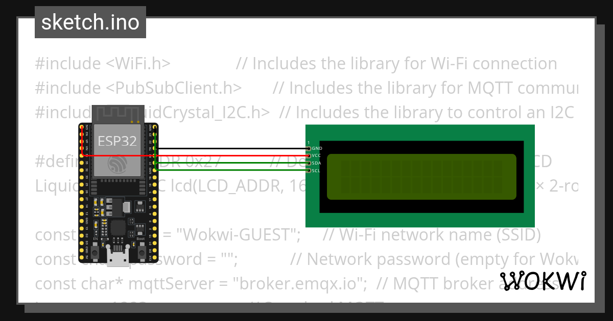 sub tp1 - Wokwi ESP32, STM32, Arduino Simulator