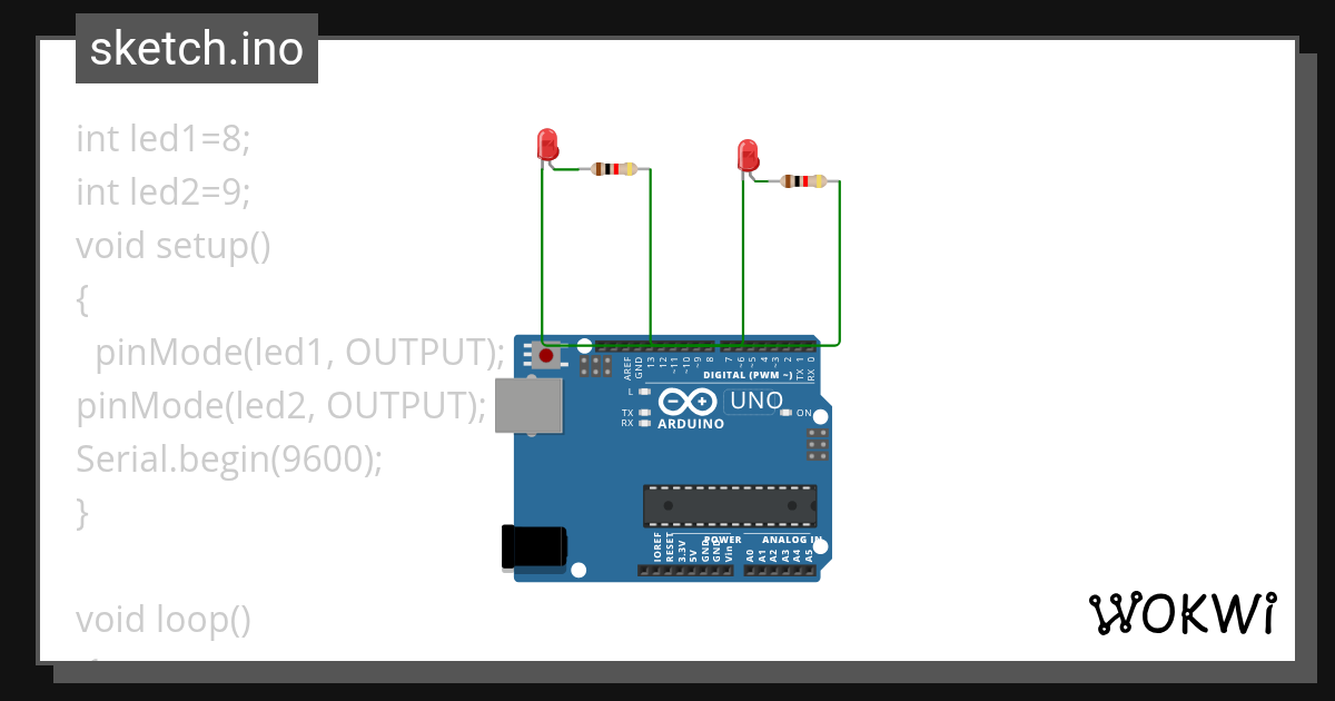 alternate led on and off - Wokwi ESP32, STM32, Arduino Simulator alternate led on and off - Wokwi ESP32, STM32, Arduino Simulator
