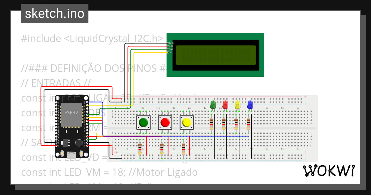 Atividade 1 - M3M (simples) - Wokwi ESP32, STM32, Arduino Simulator