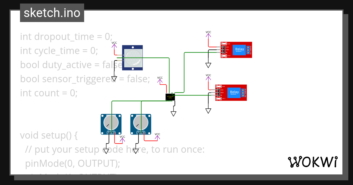 Ash TIny Project - Wokwi ESP32, STM32, Arduino Simulator