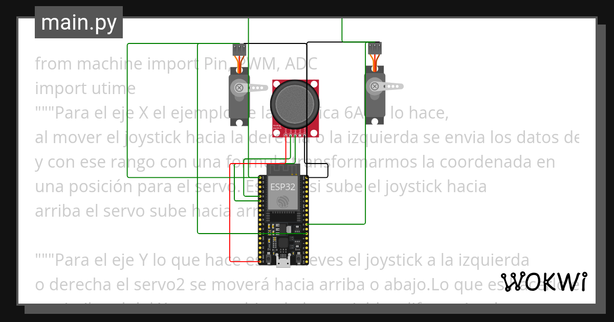 Practica 5 b - Wokwi ESP32, STM32, Arduino Simulator