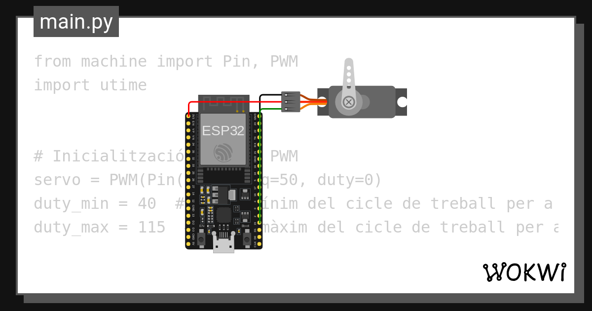 Projecte 4 Wokwi Esp32 Stm32 Arduino Simulator
