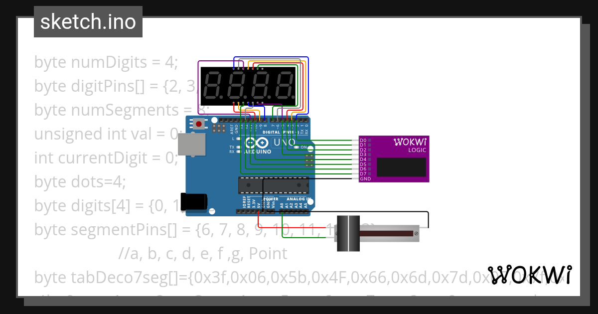 TP1_ex2 - Wokwi ESP32, STM32, Arduino Simulator