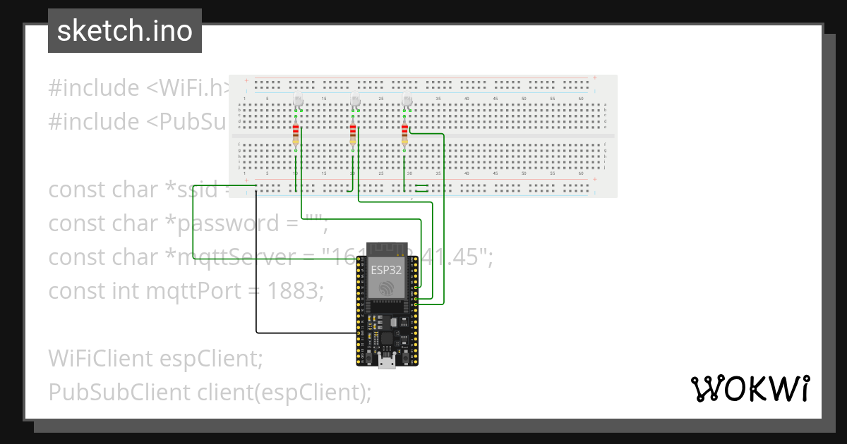 proyecto - Wokwi ESP32, STM32, Arduino Simulator