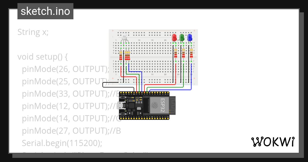 LAB5 - Wokwi ESP32, STM32, Arduino Simulator