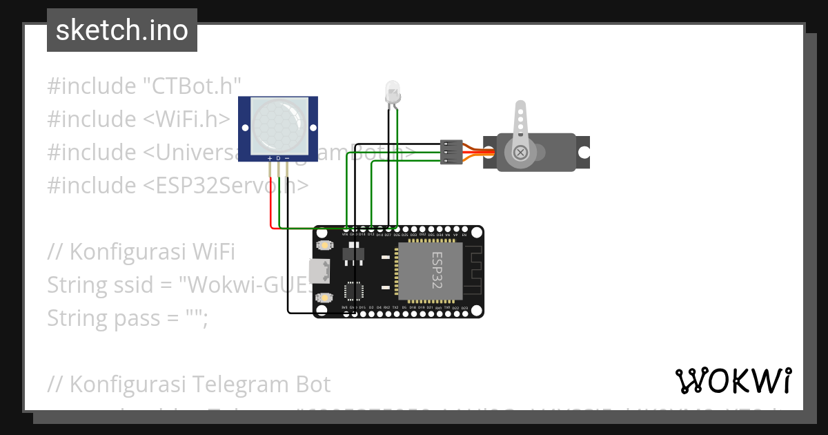 pir - Wokwi ESP32, STM32, Arduino Simulator