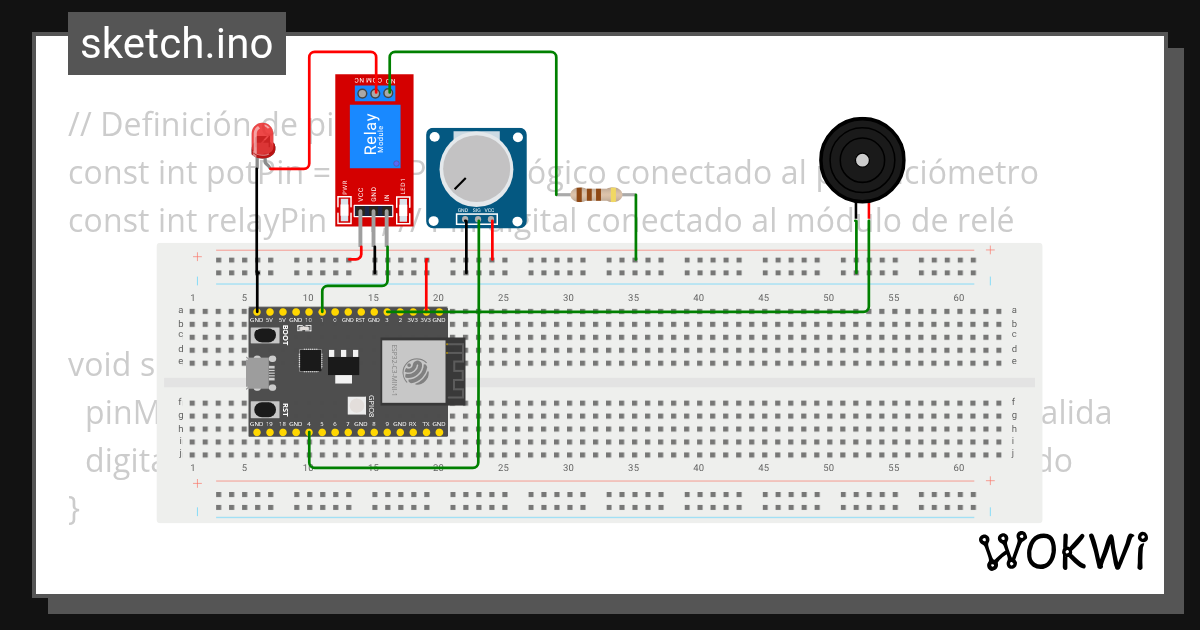 CONTROL DEL ELECTROVALVULA Copy - Wokwi ESP32, STM32, Arduino Simulator CONTROL DEL ELECTROVALVULA Copy - Wokwi ESP32, STM32, Arduino Simulator