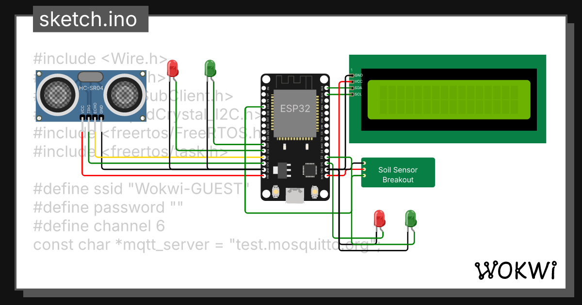 project ICO - Wokwi ESP32, STM32, Arduino Simulator