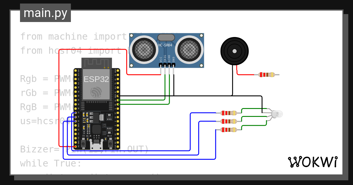Ceinture Intelligente Wokwi Esp32 Stm32 Arduino Simulator