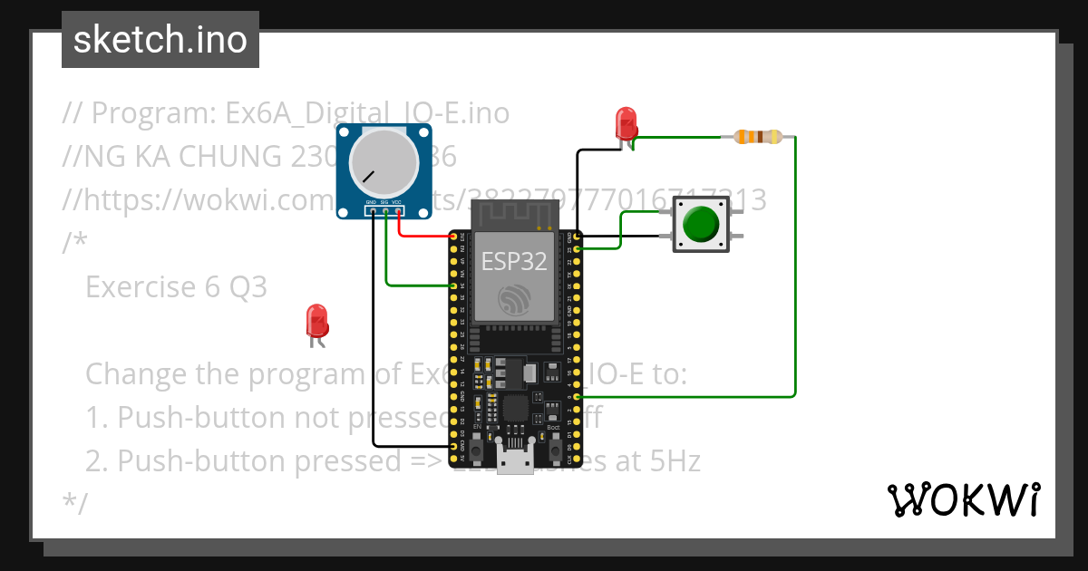 Wokwi - Online ESP32, STM32, Arduino Simulator