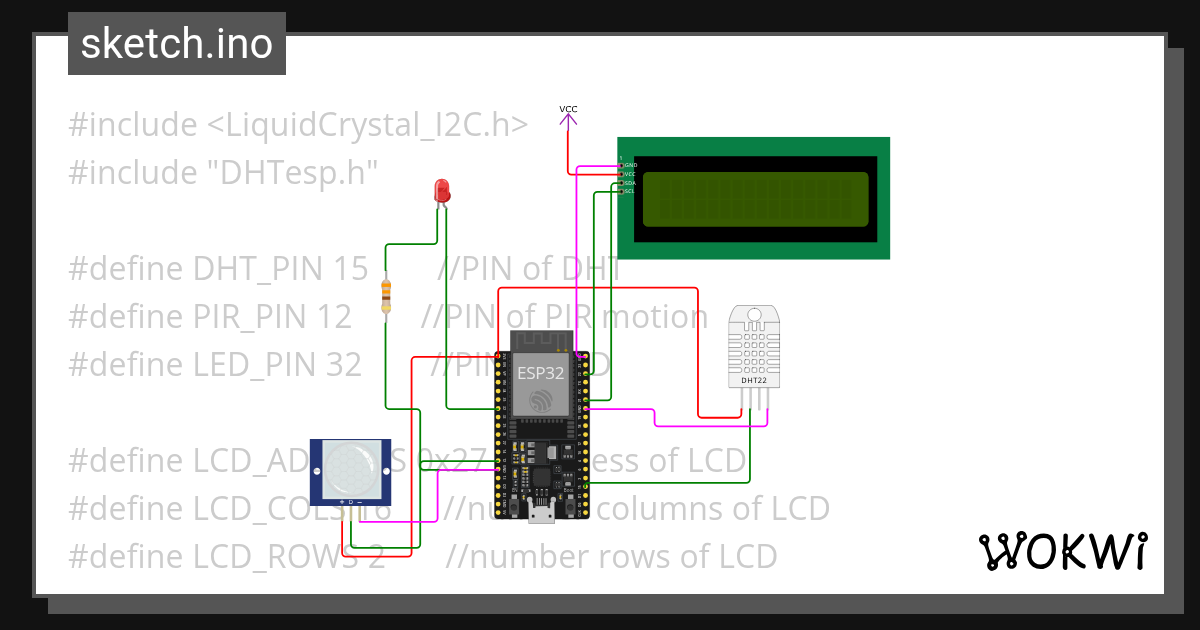 IoT - Ex4: ESP32 - Wokwi ESP32, STM32, Arduino Simulator