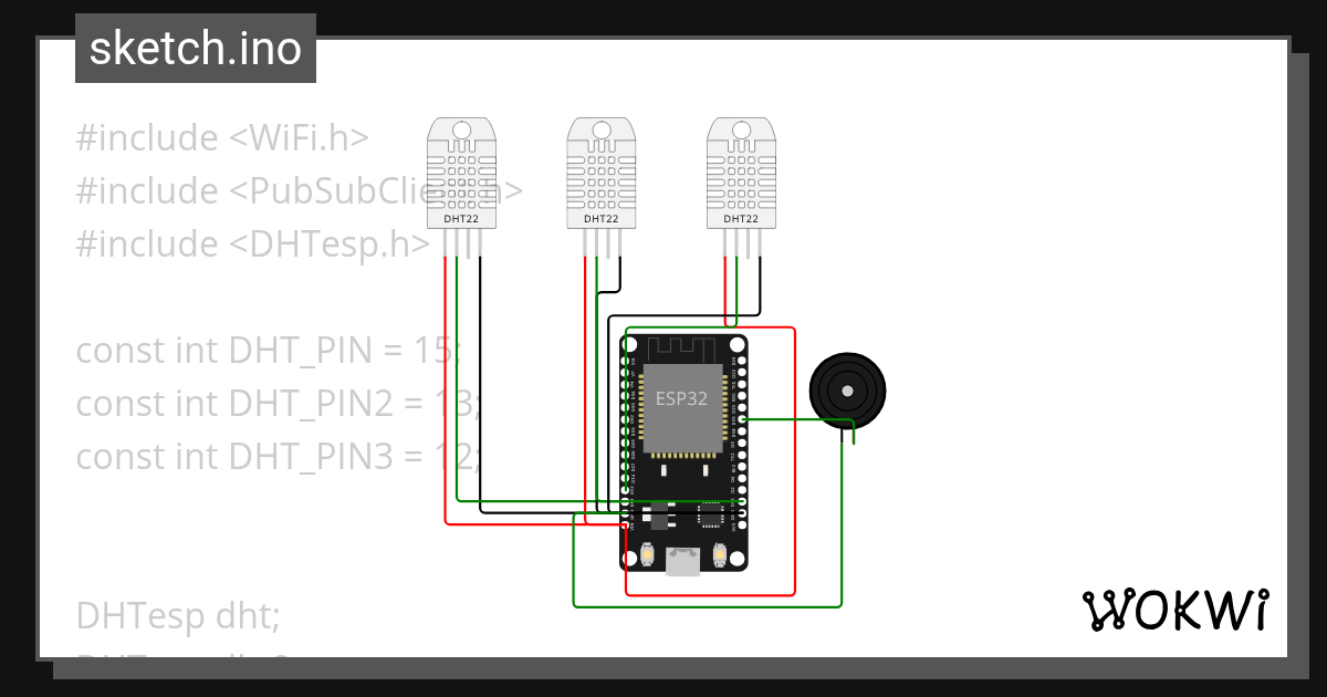 DHT+ESP32+MQTT CASA - Wokwi ESP32, STM32, Arduino Simulator