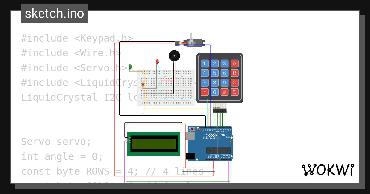 Light With Secret Wokwi Esp32 Stm32 Arduino Simulator