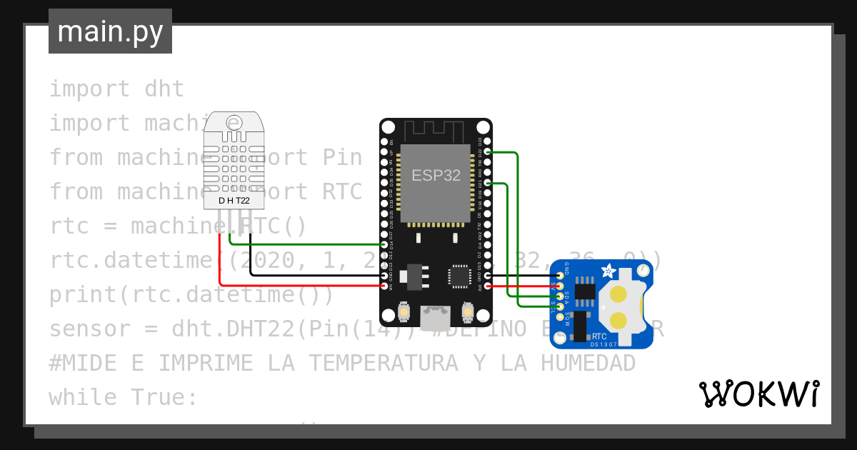 Medidor de temperatura - Wokwi ESP32, STM32, Arduino Simulator Medidor de temperatura - Wokwi ESP32, STM32, Arduino Simulator