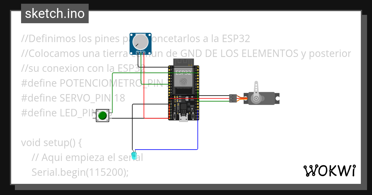 Examen A01277295 - Wokwi ESP32, STM32, Arduino Simulator