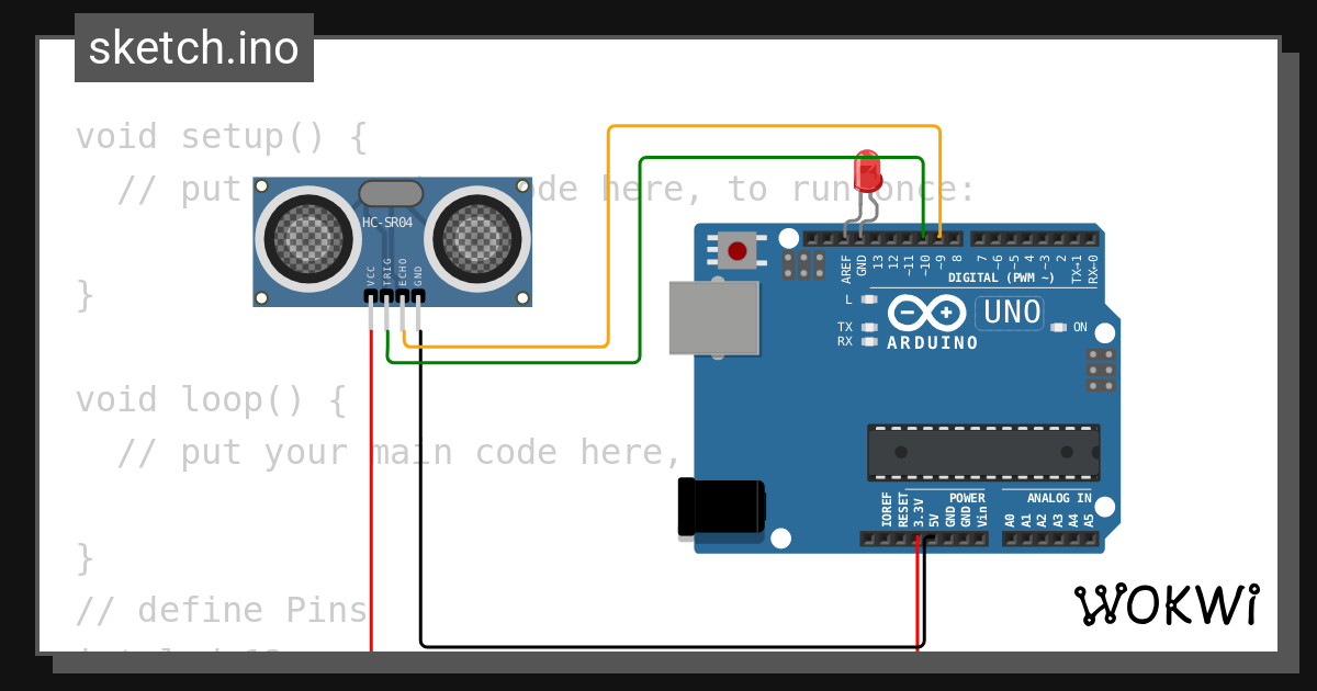 Sensor Bin Part1 Wokwi Esp32 Stm32 Arduino Simulator 8855
