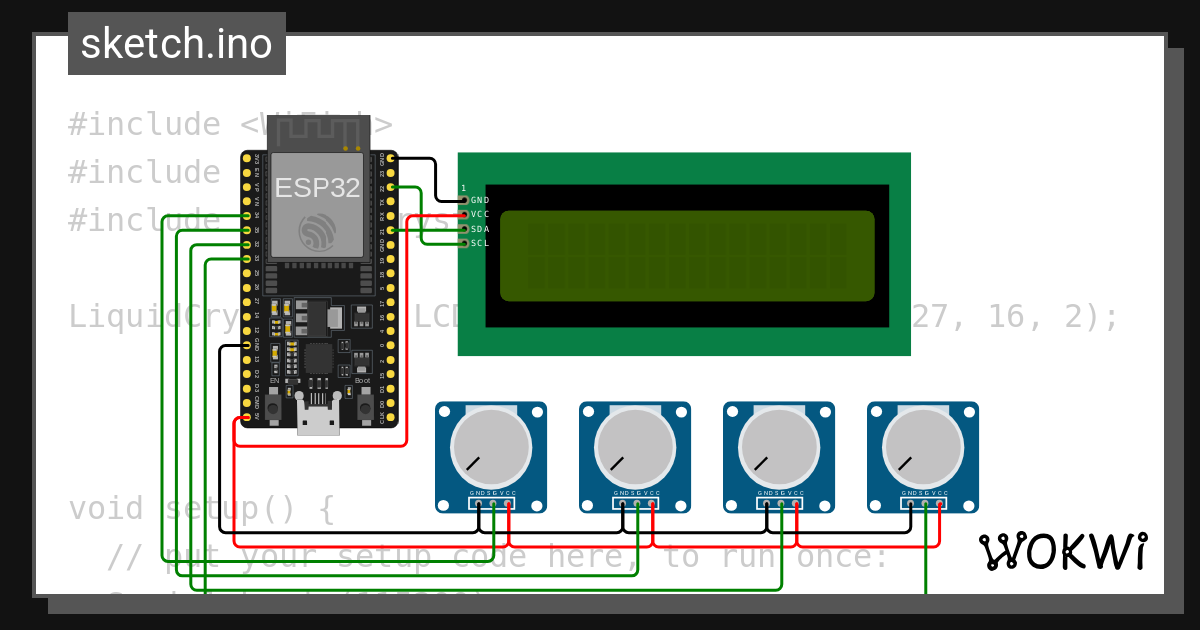 Try1 Wokwi Esp32 Stm32 Arduino Simulator 