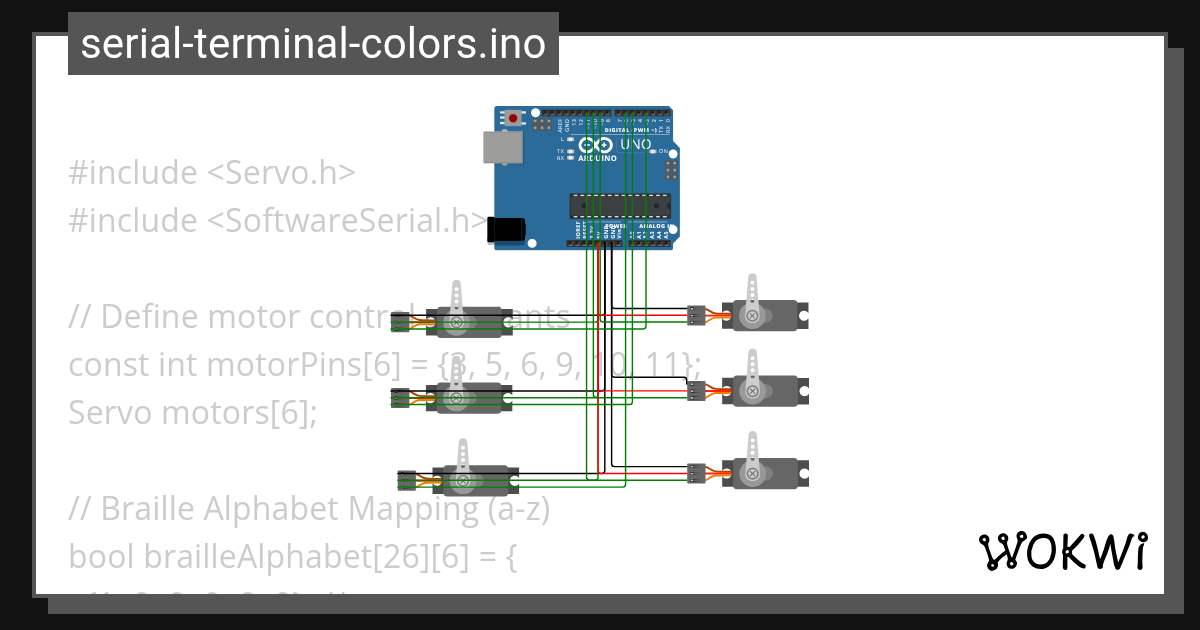 serial-terminal-colors.ino Copy 1 - Wokwi ESP32, STM32, Arduino Simulator
