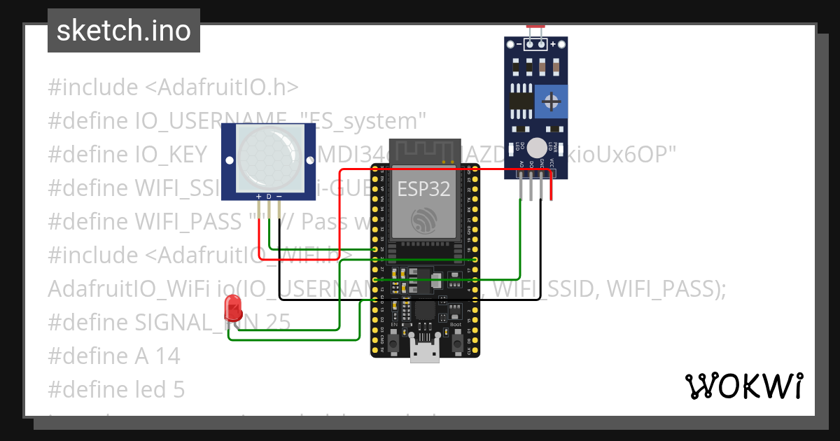 es io - Wokwi ESP32, STM32, Arduino Simulator