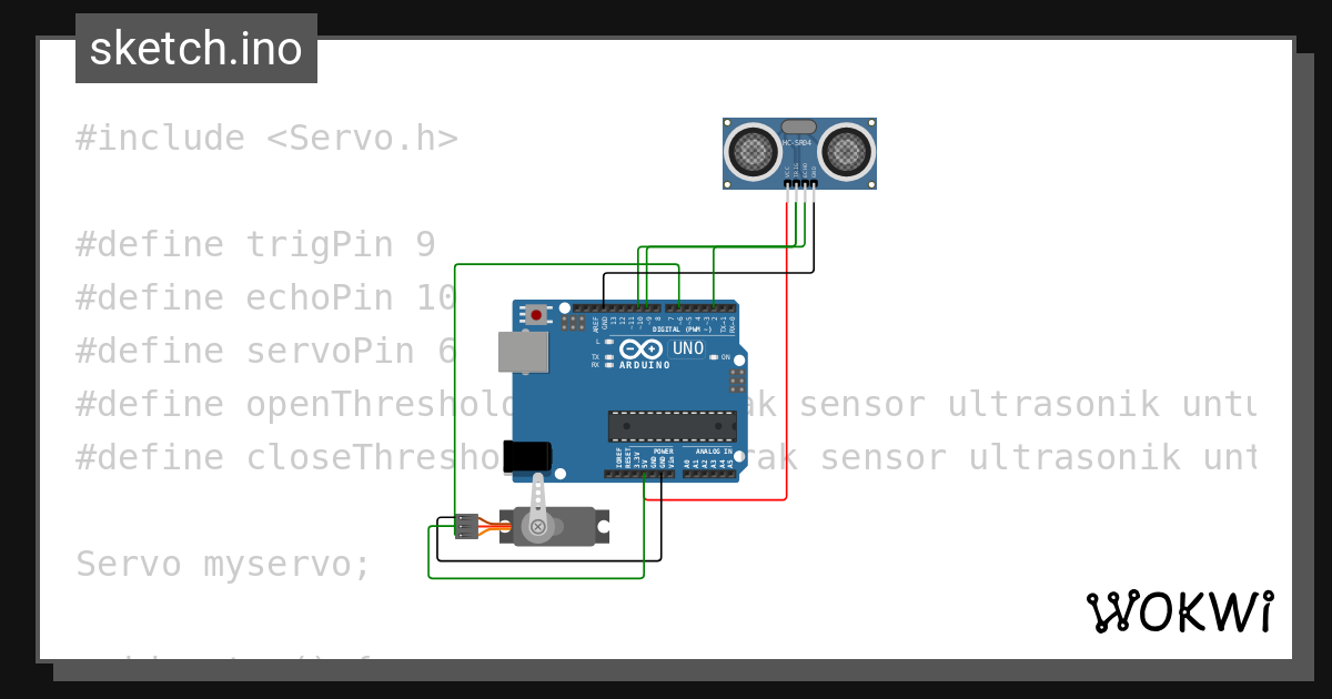 T4 Sampah Wokwi Esp32 Stm32 Arduino Simulator