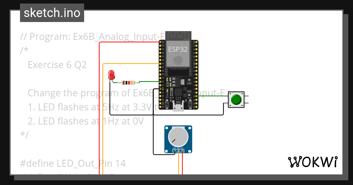 Ex6_Q2 - Wokwi ESP32, STM32, Arduino Simulator
