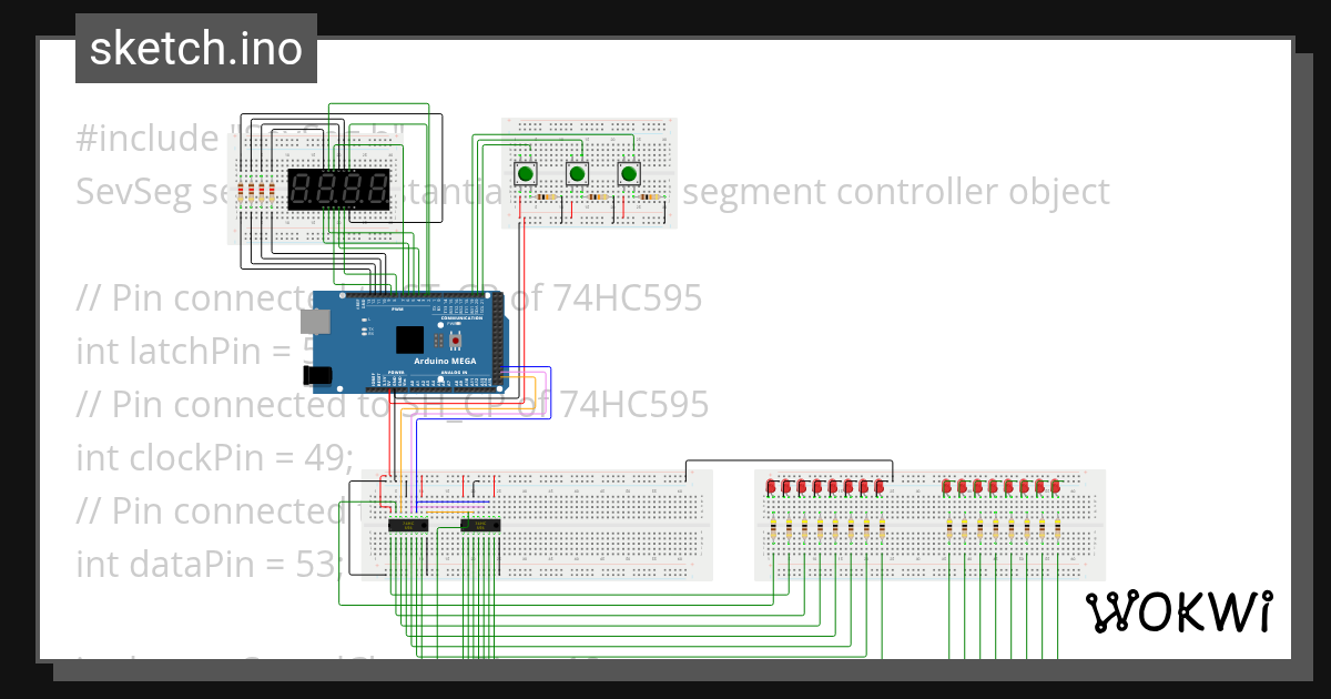 Mega - Wokwi ESP32, STM32, Arduino Simulator