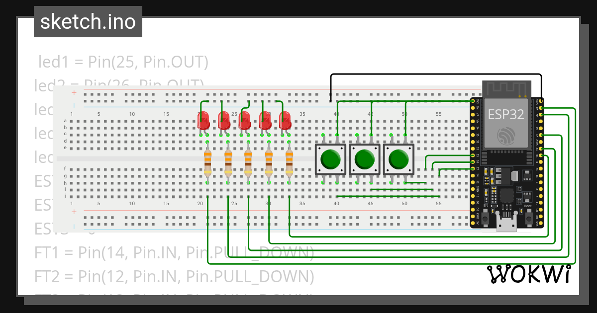 Tarea 3 - Wokwi ESP32, STM32, Arduino Simulator