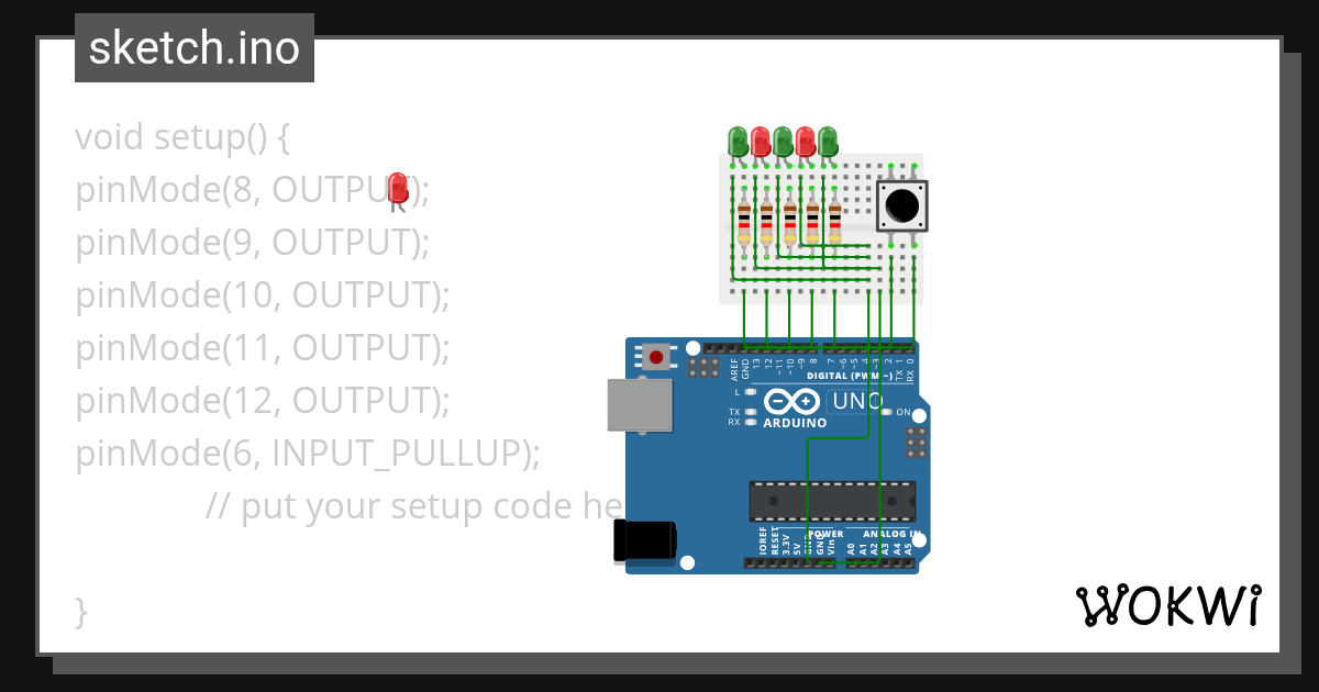 KELAP KELIP - Wokwi ESP32, STM32, Arduino Simulator