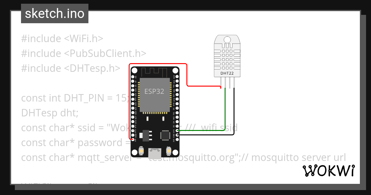 DHT+ESP32+MQTT Copy - Wokwi ESP32, STM32, Arduino Simulator
